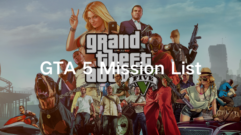 Complete GTA 5 Mission List & How to Play Them