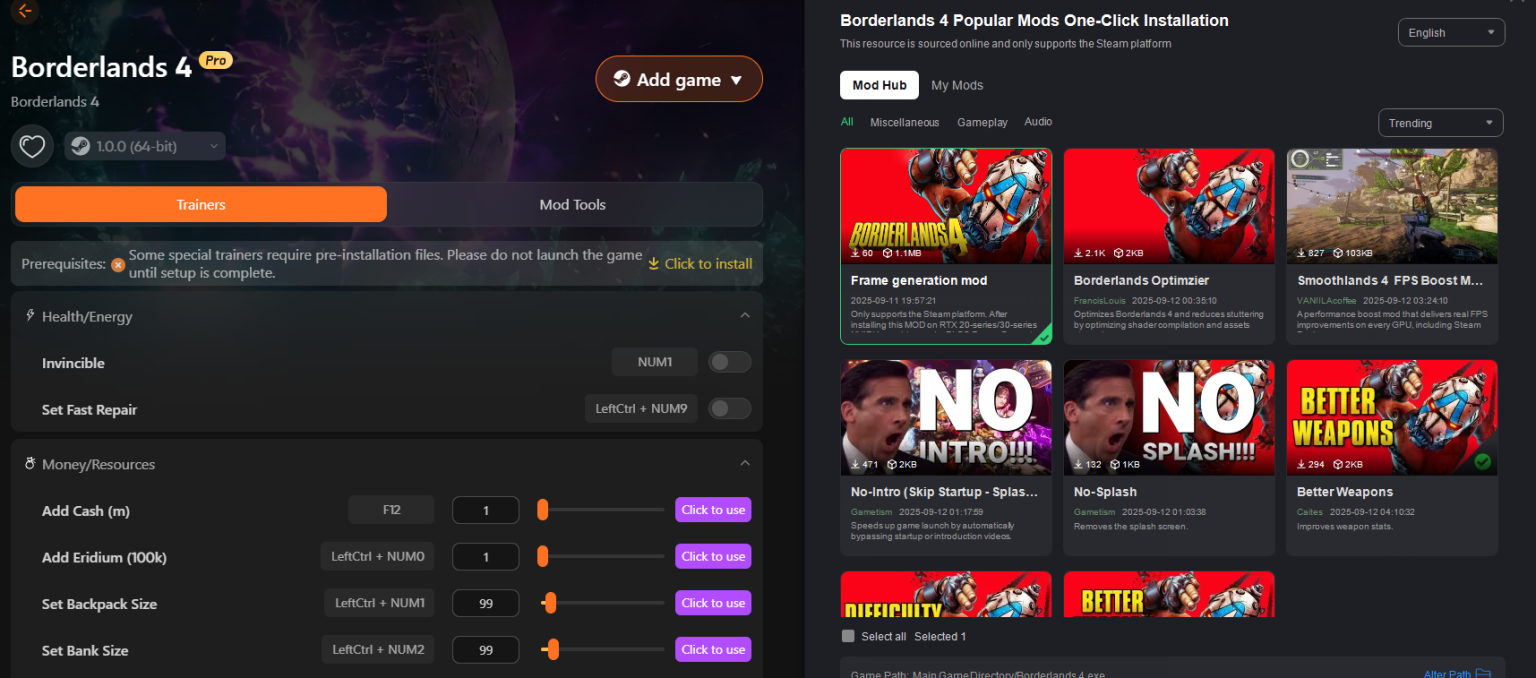 Borderlands 4 Game Translation Tool: Play in Your Own Language