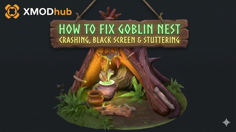 วิธีแก้ไข Goblin Nest ค้าง, หน้าจอดำ, ข้อผิดพลาด และ FPS ต่ำ (คู่มือปี ...